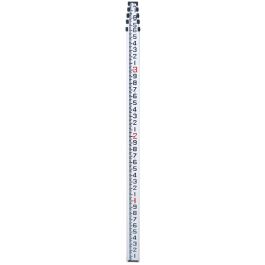 SitePro 5 Meter Aluminum Leveling Rod, Dual Grads - Metric/Inches